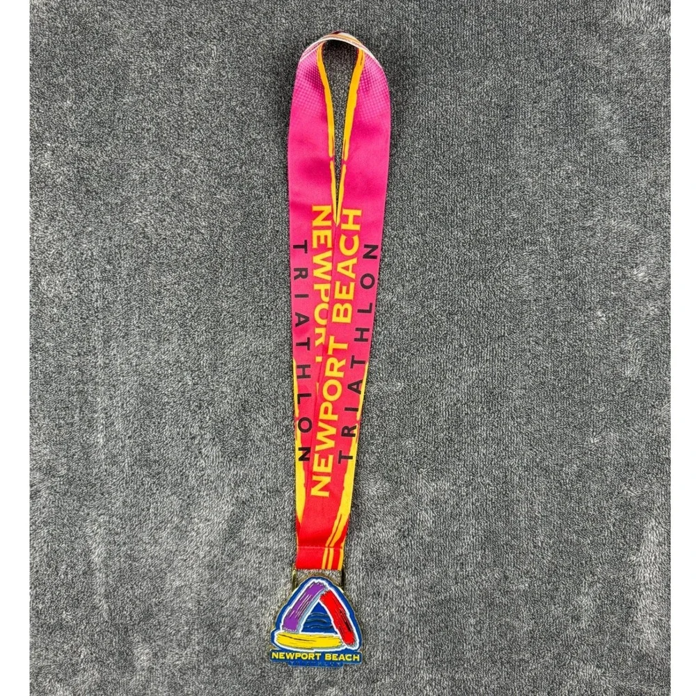 Wilson Trophy | Other | Newport Beach Triathlon Finisher Medal Gold ...